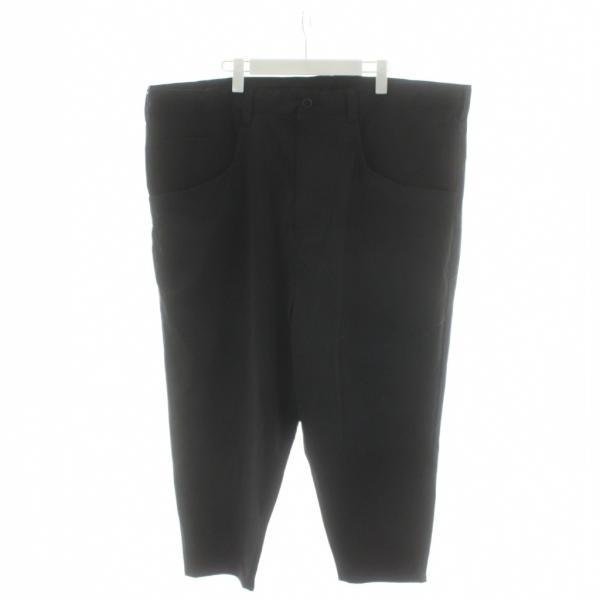 ガンリュウ GANRYU Deformer 5P Tapered Pants テーパードパンツ 3 黒 ブラック Fu13-Pa-12 /AN32 メンズ【ブランド】ガンリュウ GANRYU【表記サイズ】3【実寸サイズ】ウエスト：約114c...