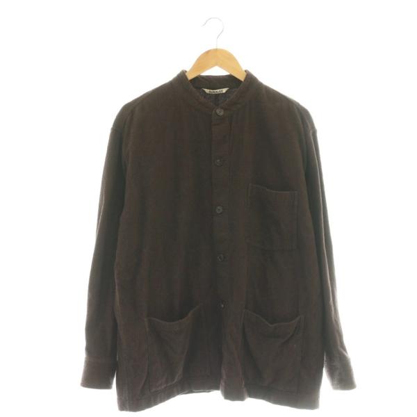 オーラリー AURALEE 22SS ORGANIC COTTON TERRY CLOTH SHIRT BLOUSON シャツジャケット 3 ブラウン A22SB01LP /CX メンズ【ブランド】オーラリー AURALEE【表記サイズ】3...
