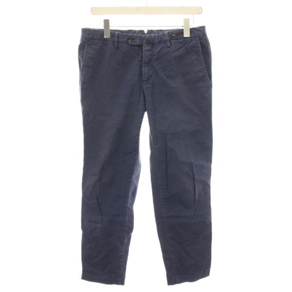 ピーティーゼロウーノ PT01 ストレッチ STRETCH チノパン トラウザーズ ジップフライ 46 紺 ネイビー CODT01 NT21 /YT メンズ【ブランド】ピーティーゼロウーノ PT01【表記サイズ】46【実寸サイズ】ウエスト：...