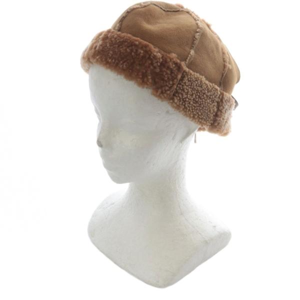 カシラ CA4LA ムートン帽子 茶色 ブラウン YUR00089 /SR レディース【ブランド】カシラ CA4LA【実寸サイズ】頭周り：57cm　　【色】茶色 ブラウン【状態】全体的に擦り傷や黒色の汚れがございますが、その他に目立ったダメ...
