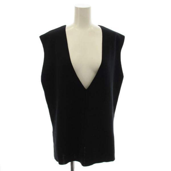 ジャーナルスタンダード レリューム JOURNAL STANDARD relume 24SS ベスト F 黒 Vネック ノースリーブ 無地 /JP レディース【ブランド】ジャーナルスタンダード レリューム JOURNAL STANDARD ...