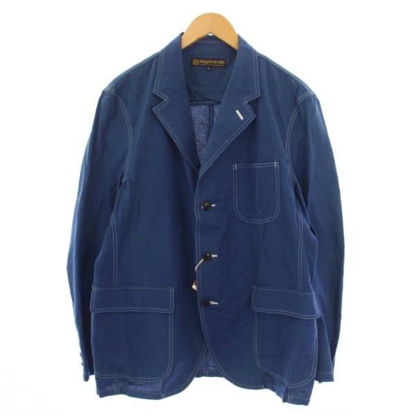 ラギッドファクトリー RUGGED FACTORY テーラードジャケット シングル 3B XL 青 /BM メンズ【ブランド】ラギッドファクトリー RUGGED FACTORY【表記サイズ】XL【実寸サイズ】肩幅：48cm　身幅：55cm　...