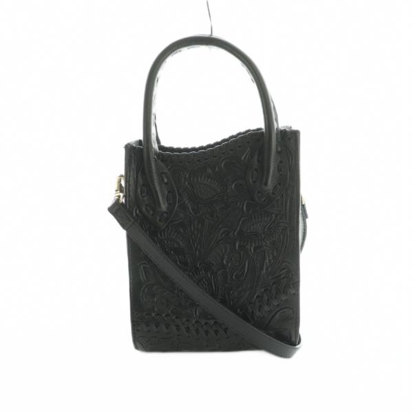 カービングトライブス グレースコンチネンタル CARVING TRIBES HANDLE TOTE BAG 2WAY ショルダーバッグ トートバッグ 黒 /MI レディース【ブランド】カービングトライブス グレースコンチネンタル CARVI...