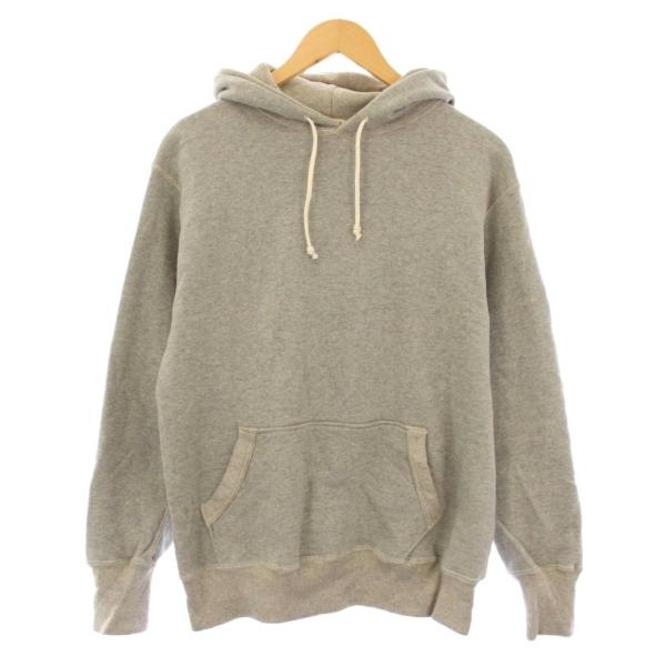 ウエアハウス WAREHOUSE Set In Hood プルオーバーパーカー スウェット 長袖 裏起毛 40 グレー /KH メンズ【ブランド】ウエアハウス WAREHOUSE【表記サイズ】40【実寸サイズ】肩幅：48cm　身幅：51cm...