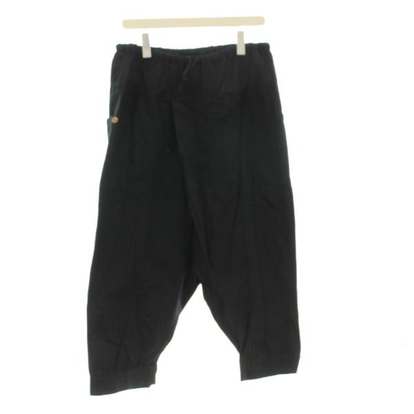 マライカ MALAIKA パンツ F 黒 ウエストドローストリング ゆったりシルエット 足首丈 /JP レディース【ブランド】マライカ MALAIKA【表記サイズ】F【実寸サイズ】ウエスト：約74cm　もも幅：約41cm　裾幅：約19cm　...