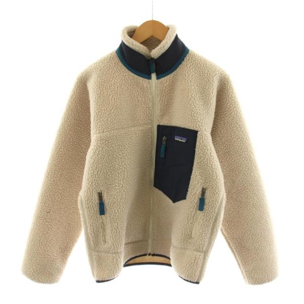 パタゴニア Patagonia クラシック レトロX Classic Retro-X フリースジャケット ボア ロゴ S ベージュ 23056 FA20 /AN13 メンズ【ブランド】パタゴニア Patagonia【表記サイズ】S【実寸サイ...