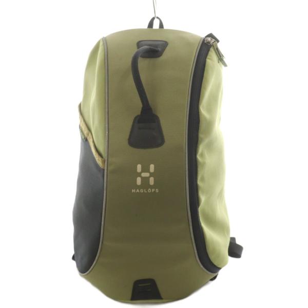 ホグロフス HAGLOFS Corker リュックサック デイバッグ ロゴ 緑 グリーン /AN2 レディース【ブランド】ホグロフス HAGLOFS【実寸サイズ】持ち手の長さ：約5.5cm　ヨコ：約26cm　タテ：約42cm　マチ：約12c...
