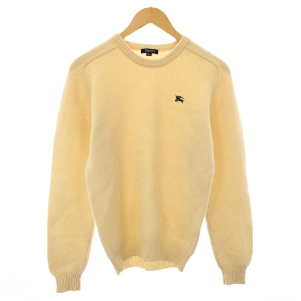 バーバリー ロンドン BURBERRY LONDON ニット セーター 長袖 クルーネック ウール ロゴ 刺繍 ワンポイント 160cm アイボリー /BB【ブランド】バーバリー ロンドン BURBERRY LONDON【表記サイズ】160...