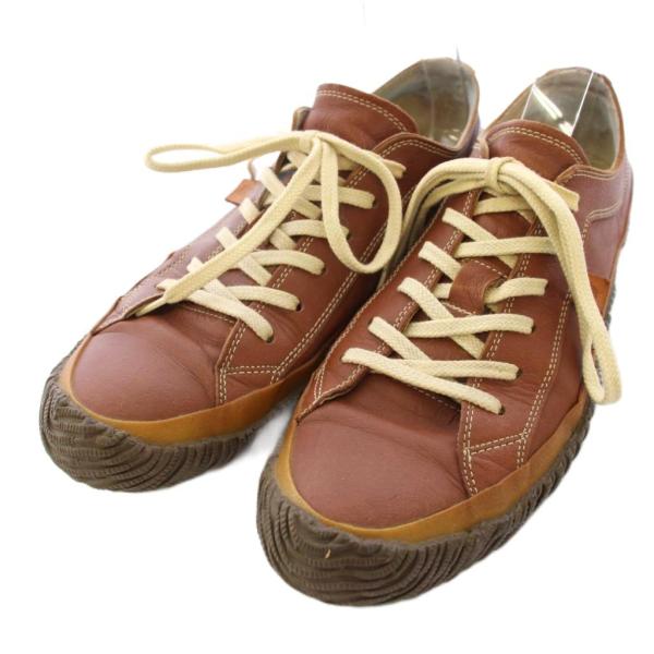 スピングルムーブ SPINGLE MOVE SPM-110 レザーシューズ スニーカー L 茶 /TK メンズ【ブランド】スピングルムーブ SPINGLE MOVE【表記サイズ】L（26.5-27cm）【実寸サイズ】最大幅：10cm　アウト...