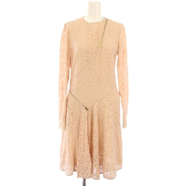 ステラマッカートニー STELLA McCARTNEY 2016年製 ワンピース 総レース ひざ丈 長袖 38 ピンク /TK レディース【ブランド】ステラマッカートニー STELLA McCARTNEY【表記サイズ】38【実寸サイズ】肩幅...