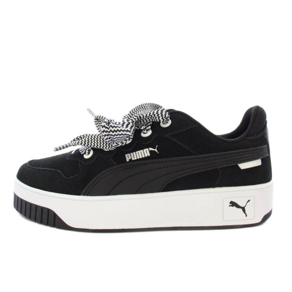 未使用品 プーマ PUMA キャリーナ ストリート ティック レース Carina Street Thick Laces スニーカー US7.5 黒 392507-01 /TK レディース【ブランド】プーマ PUMA【表記サイズ】US7.5...