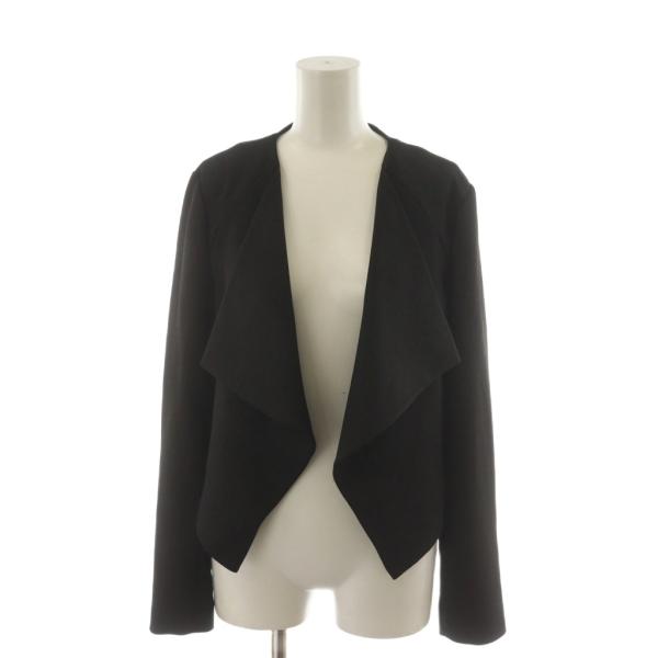 未使用品 シスレー SISLEY タグ付き ジャケット 上着 42 黒 ブラック 長袖 /RR レディース【ブランド】シスレー SISLEY【表記サイズ】42【実寸サイズ】肩幅：37cm　身幅：39cm　着丈：41cm　袖丈：55cm　　【...