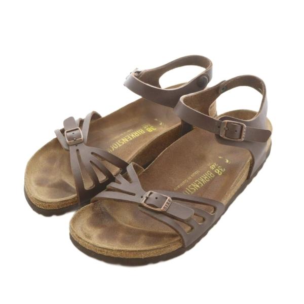 ビルケンシュトック BIRKENSTOCK バリ Bali サンダル 24.5cm 茶色 ブラウン バックル付き /RI ■OS レディース【ブランド】ビルケンシュトック BIRKENSTOCK【表記サイズ】24.5cm【実寸サイズ】最大幅...