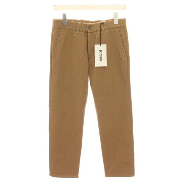 未使用品 バシスブルック Basisbroek ベル BELLE ウールイージーパンツ ジップフライ ウエストゴム タグ付き 2 キャメル /YT レディース【ブランド】バシスブルック Basisbroek【表記サイズ】2【実寸サイズ】ウエ...