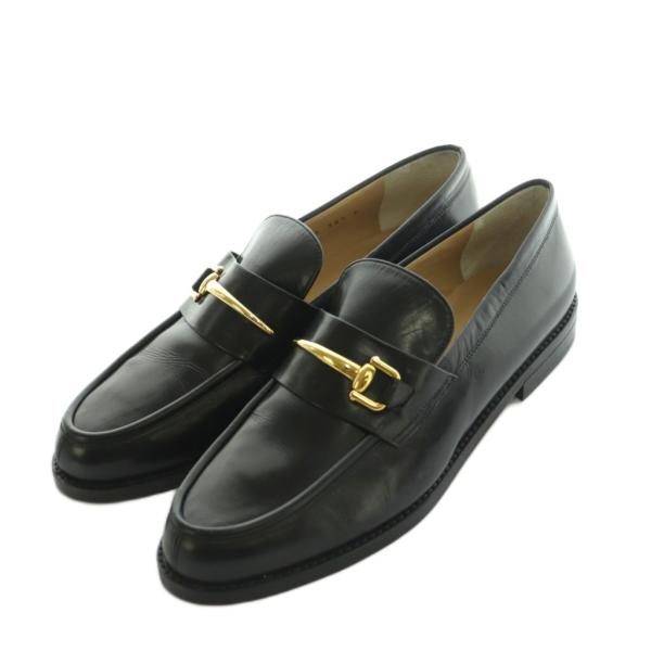 グッチ GUCCI OLD GUCCI ローファー モカシン レザー 38.5C 25.5cm 黒 100 0374 /MI レディース【ブランド】グッチ GUCCI【表記サイズ】38.5C 25.5cm【実寸サイズ】ヒールの高さ：2.2c...