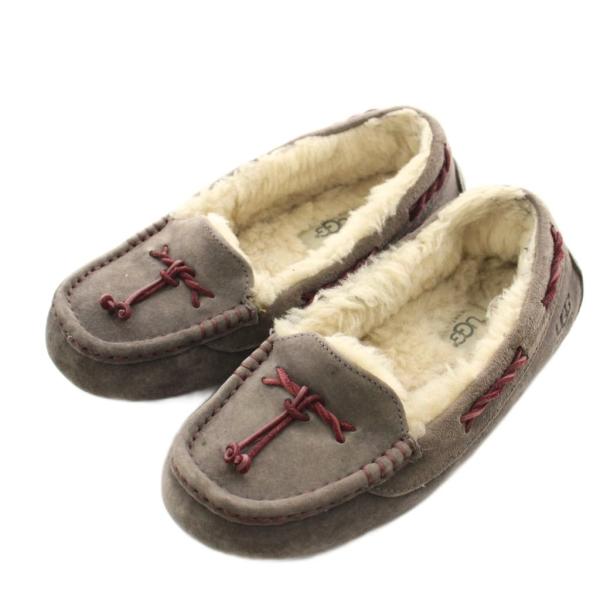 アグ オーストラリア UGG australia ブレット Brett モカシン シューズ 23.0cm グレー 1005531 /AN12 レディース【ブランド】アグ オーストラリア UGG australia【表記サイズ】23.0cm【...