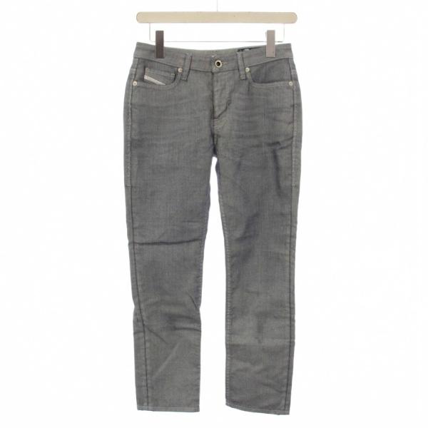 ディーゼル DIESEL RIZZO-NE デニムパンツ ジーンズ ジップフライ ストレッチ ワンカラー W23 青 ブルー /BB レディース【ブランド】ディーゼル DIESEL【表記サイズ】W23【実寸サイズ】ウエスト：68cm　もも幅...