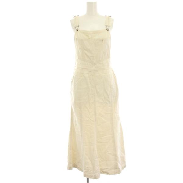 ロンハーマン Ron Herman JANE SMITH ジャンパースカート サロペットワンピース 36 白 ホワイト 無地 ロング マキシ /HN【ブランド】ロンハーマン Ron Herman【表記サイズ】36【実寸サイズ】身幅：25cm...