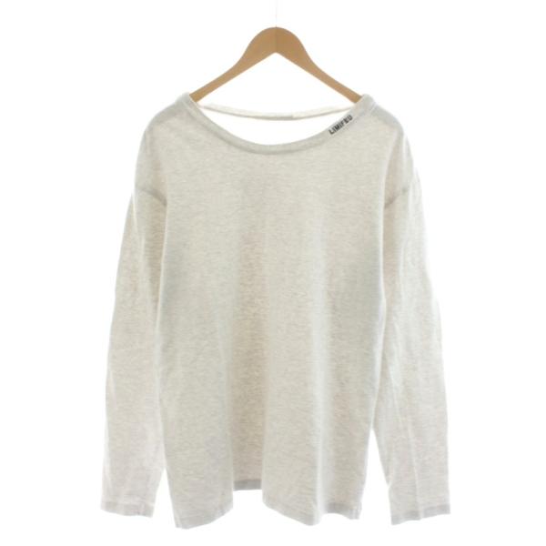 リミフゥ LIMI feu Tシャツ カットソー 長袖 ライトグレー /AN24 レディース【ブランド】リミフゥ LIMI feu【表記サイズ】サイズ表記なし(実寸サイズをご参考ください。)【実寸サイズ】肩幅：約55cm　身幅：約55cm　...