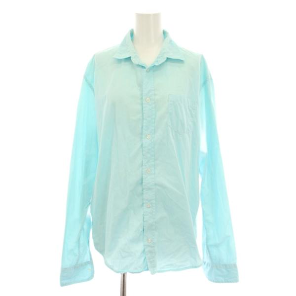 フランク&amp;アイリーン Frank&amp;Eileen LUKE イタリアンライトポプリン カラーシャツ 長袖 S 水色 ライトブルー /YM メンズ【ブランド】フランク&amp;アイリーン Frank&amp;Eileen【表記サ...