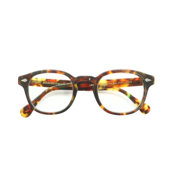 モスコット MOSCOT レムトッシュ LEMTOSH 眼鏡 べっ甲柄 46□24-145 茶 ブラウン /SS ■OS レディース【ブランド】モスコット MOSCOT【表記サイズ】46□24-145【実寸サイズ】レンズの大きさ：約4.6×...