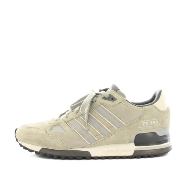 アディダスオリジナルス adidas originals ZX750 レトロランニング RETRO RUNNING スニーカー スエード US10 グレー M18259 メンズ【ブランド】アディダスオリジナルス adidas origina...