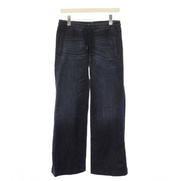 ディーゼル DIESEL D-AINTY JOGG デニムパンツ ジーンズ イージー フレア ウエストゴム ロゴ 刺繍 W27 紺 ネイビー /BB レディース【ブランド】ディーゼル DIESEL【表記サイズ】W27【実寸サイズ】ウエスト：...
