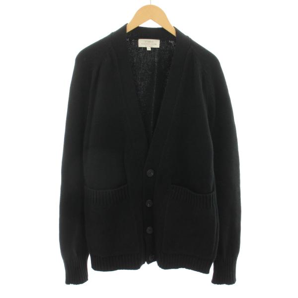 スタジオニコルソン STUDIO NICHOLSON 5GGカーディガンセン 5GG CARDIGAN SEN ニットカーディガン Vネック 長袖 M 黒 SNM-049 /YT メンズ【ブランド】スタジオニコルソン STUDIO NICH...