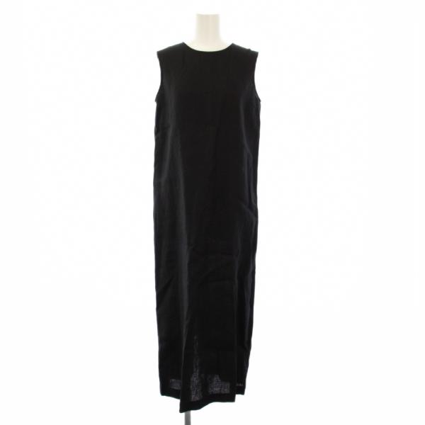 セオリー Theory 21SS ノースリーブワンピース ロング 0 黒 01-1105216-050-700 /KH レディース【ブランド】セオリー Theory【表記サイズ】0【実寸サイズ】身幅：43cm　総丈：115.5cm　　【素材...