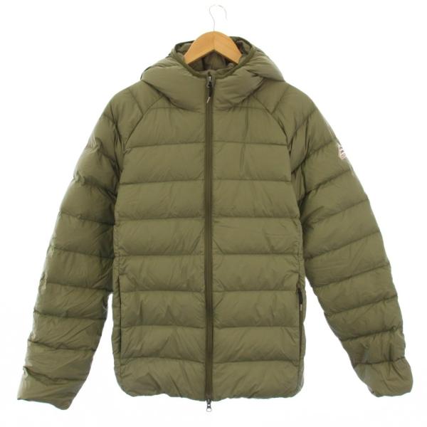 未使用品 ピレネックス Pyrenex 25AW ARIAL HOODED ダウンジャケット ダブルジップ ジップアップ M カーキ HMY026 /BM メンズ【ブランド】ピレネックス Pyrenex【表記サイズ】M【実寸サイズ】身幅：5...