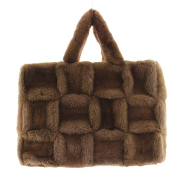 サガミンク SAGA MINK サガミンクロイヤル 金サガ トートバッグ ハンドバッグ 茶 ブラウン /KU レディース【ブランド】サガミンク SAGA MINK【実寸サイズ】持ち手の長さ：35cm　ヨコ：38cm　タテ：27cm　マチ：1...