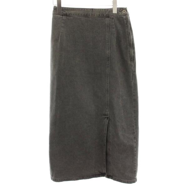 スローブ イエナ SLOBE IENA  Le Denim 21SS スカート 38 黒 /RE レディース【ブランド】スローブ イエナ SLOBE IENA 【表記サイズ】38【実寸サイズ】ウエスト：約66cm　ヒップ：約84cm　スカー...