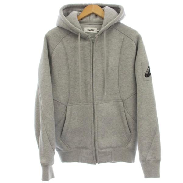 パレス Palace 24SS BONDED SHERPA ZIP HOOD パーカー スウェット ジップアップ S 長袖 グレー /☆G メンズ【ブランド】パレス Palace【表記サイズ】S【実寸サイズ】身幅：52cm　着丈：65cm　...