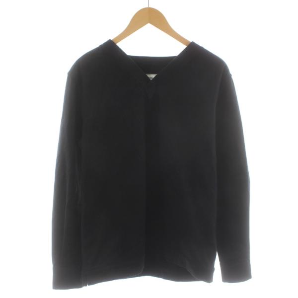 アミ アレクサンドル マテュッシ ami alexandre mattiussi ニット カットソー 長袖 Vネック ウール S 黒 ブラック AMI15FPM /AN75【ブランド】アミ アレクサンドル マテュッシ ami alexand...