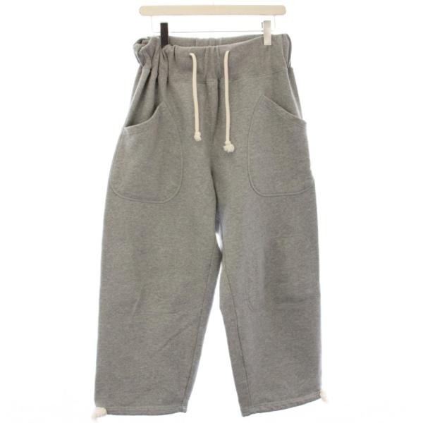 ワイパーインク WAIPER.inc 米軍 U.S. NAVY ダブルニー スウェットパンツ イージーパンツ M グレー WP1032 /TK メンズ【表記サイズ】M【実寸サイズ】ウエスト：78cm　もも幅：31cm　裾幅：26cm　股上：...