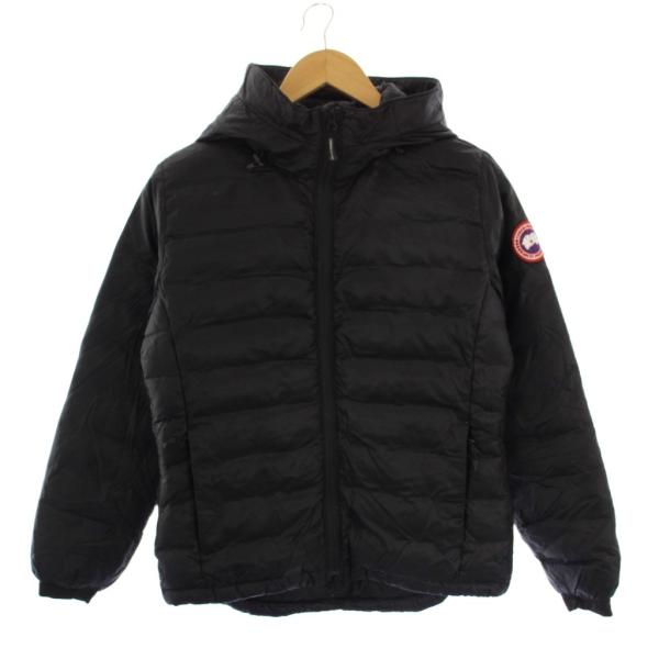 カナダグース CANADA GOOSE FUSION FIT ダウンジャケット ジップアップ フード M ブラック 5055LA /BM レディース【ブランド】カナダグース CANADA GOOSE【表記サイズ】M【実寸サイズ】肩幅：41c...