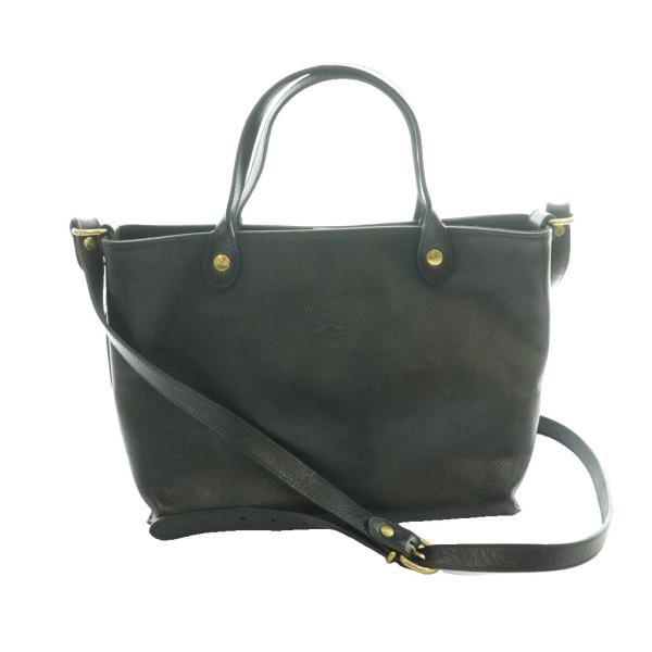 イルビゾンテ IL BISONTE 2WAYバッグ ハンド ショルダー レザー 黒 ブラック /SS ■OS レディース【ブランド】イルビゾンテ IL BISONTE【実寸サイズ】持ち手の長さ：約28cm　ヨコ：約30.5cm　タテ：約21...