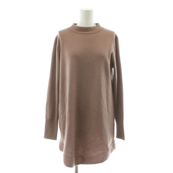 セオリーリュクス theory luxe ESSENTIAL CASHMERE BRITTA チュニックニット 長袖 カシミヤ 38 赤茶系 03-1401780【ブランド】セオリーリュクス theory luxe【表記サイズ】38【実寸サ...
