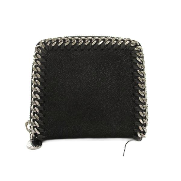 ステラマッカートニー STELLA McCARTNEY ファラベラ 二つ折り財布 ラウンドファスナー 黒 ブラック /YM レディース【ブランド】ステラマッカートニー STELLA McCARTNEY【表記サイズ】-実寸サイズをご参考下さい...