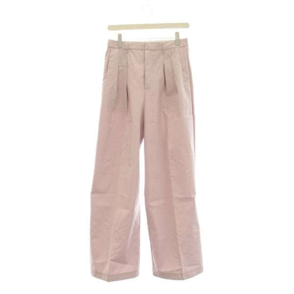 アメリヴィンテージ Ameri VINTAGE 24SS パンツ M ピンク 無地 ワイドシルエット タック入り 01410880680 /JP レディース【ブランド】アメリヴィンテージ Ameri VINTAGE【表記サイズ】M【実寸サイ...