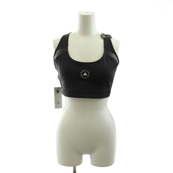 未使用品 アディダス バイ ステラマッカートニー adidas by Stella McCartney スポーツブラ スポブラ ロゴ XL AA-B 黒 ブラック IB5520【ブランド】アディダス バイ ステラマッカートニー adidas...