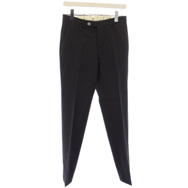 ジーティーアー GTA IL PANTALONE SLIM パンツ スラックス テーパード ウール 42 ダークグレー 800G JP /TK メンズ【ブランド】ジーティーアー GTA【表記サイズ】42【実寸サイズ】ウエスト：74cm　もも...