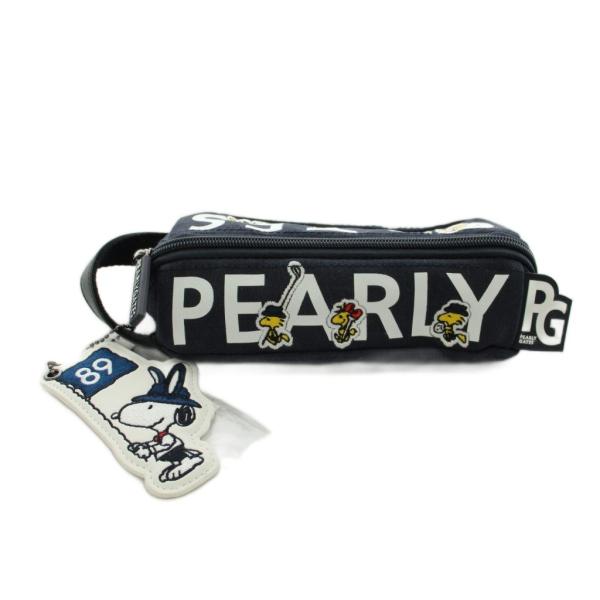 未使用品 パーリーゲイツ PEARLY GATES × ピーナッツ PEANUTS スヌーピー ボールポーチ ロゴ 紺 ネイビー 053-4184544 /AN10【ブランド】パーリーゲイツ PEARLY GATES【実寸サイズ】ヨコ：約1...