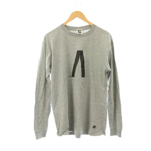 ザノースフェイス THE NORTH FACE TEK TEE Tシャツ XL グレー 長袖 グラフィックプリント ラウンドネック NT37613 /JP メンズ【ブランド】ザノースフェイス THE NORTH FACE【表記サイズ】XL【...
