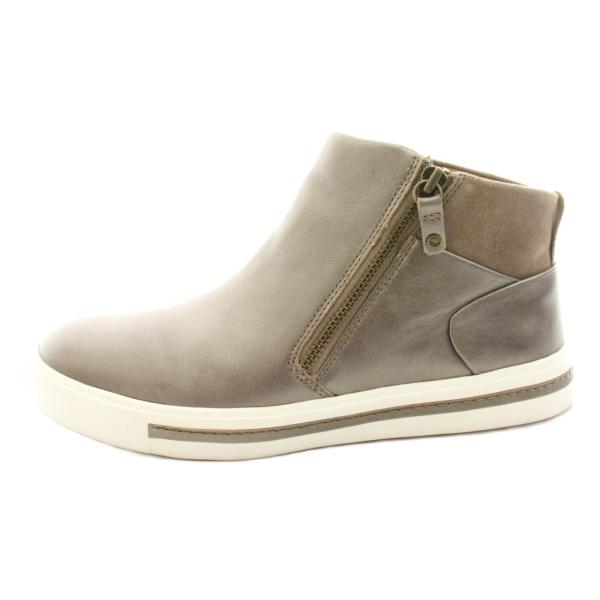 クラークス clarks Unstructured アンマウイフリー コンフォートブーツ サイドジップ レザー US7 23.5cm シルバーカラー【ブランド】クラークス clarks【表記サイズ】US7（日本サイズ23.5cm相当）【実寸...