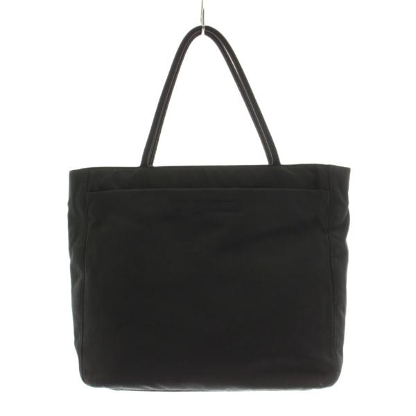 プラダ PRADA ハンドバッグ トートバッグ ナイロン トライアングルロゴ 黒 ブラック /KU ■OH レディース【ブランド】プラダ PRADA【実寸サイズ】持ち手の長さ：36cm　ヨコ：25cm　タテ：23cm　マチ：9cm　ショルダ...