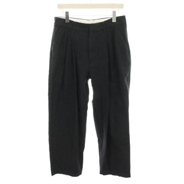 スティルバイハンド ディープタックプレスドパンツ Deep tuck pressed pants スラックス ジップフライ 48 黒 PT04233 メンズ【ブランド】スティルバイハンド STILL BY HAND【表記サイズ】48【実寸サ...