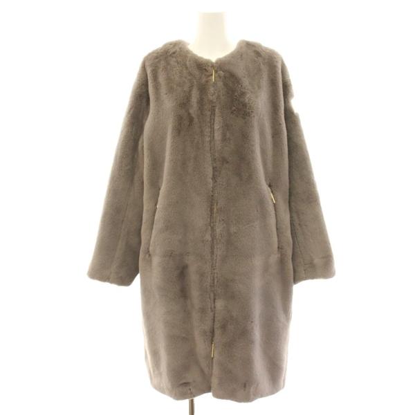 タトラス TATRAS 24AW タミル TAMIL ノーカラーコート ボア ロング ジップアップ 茶 ブラウン LTAT24A4908 /HN レディース【ブランド】タトラス TATRAS【表記サイズ】サイズ表記なし(実寸サイズをご参考く...