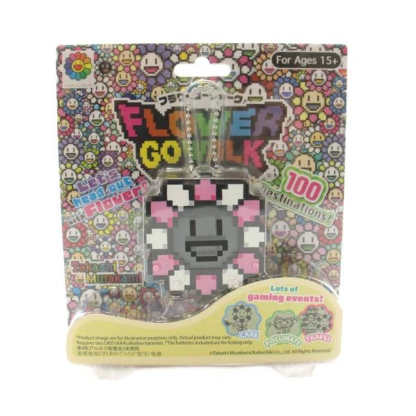 未使用品 カイカイキキ FLOWER GO WALK 村上隆 フラワーゴーウォーク ゲーム 万歩計 /KU その他【実寸サイズ】タテ 6cm　ヨコ 6cm　【色】黒 ブラック 【状態】未開封、未使用品です。　　※未使用品・新品同様の商品では...
