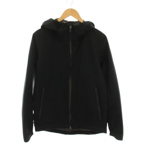 ヘルノ HERNO GORE-TEX ボンディングフードブルゾン ジャケット パーカー ジップアップ 44 黒 ブラック GI061UL-11101-9300 /YM メンズ【ブランド】ヘルノ HERNO【表記サイズ】44【実寸サイズ】肩幅...